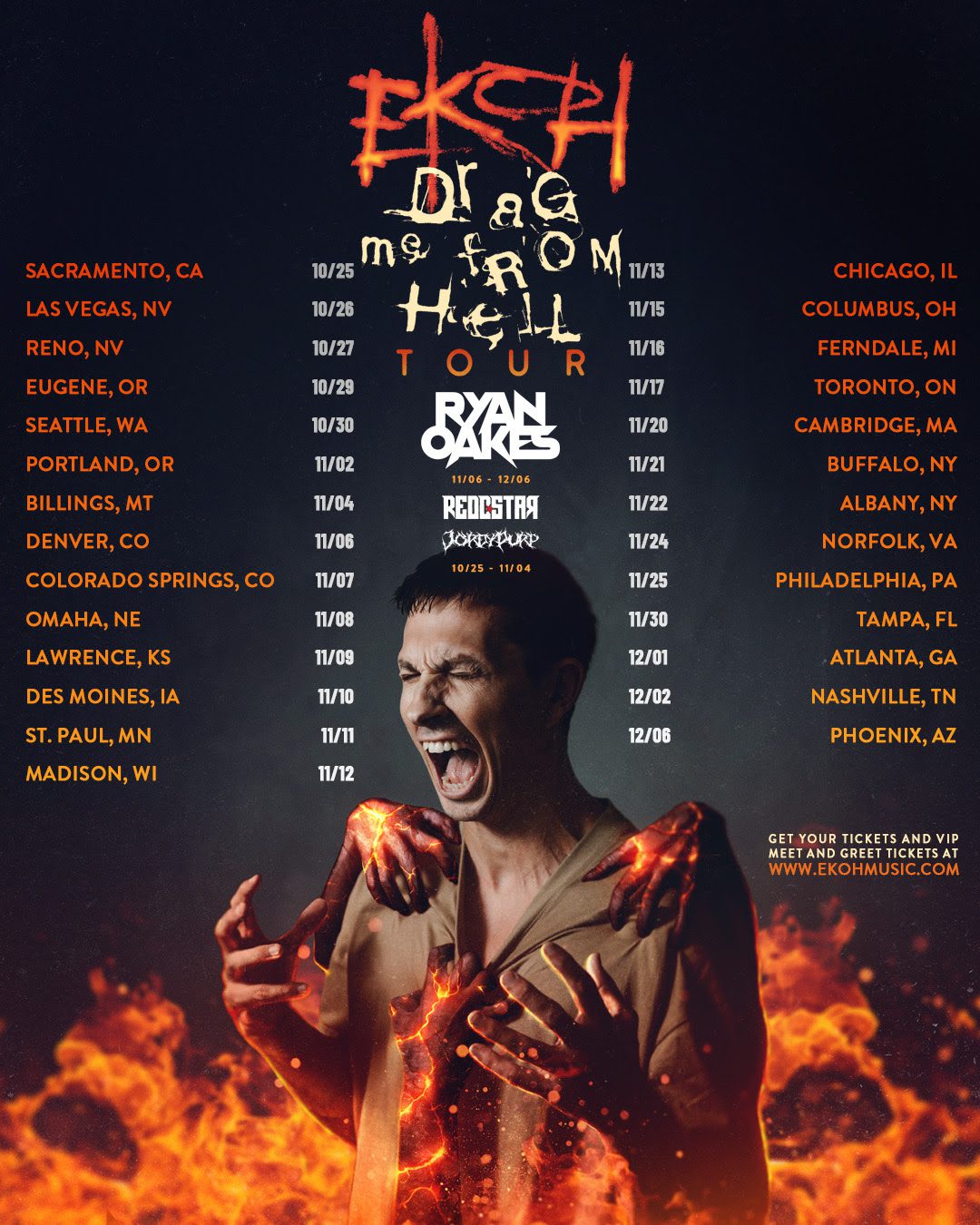 EKOH unleashes “Drag Me From Hell” video and announces fall 2024 ...