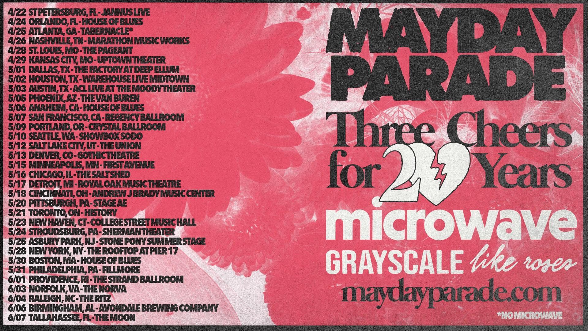 Mayday Parade announce massive 20-Year anniversary tour and new album ...